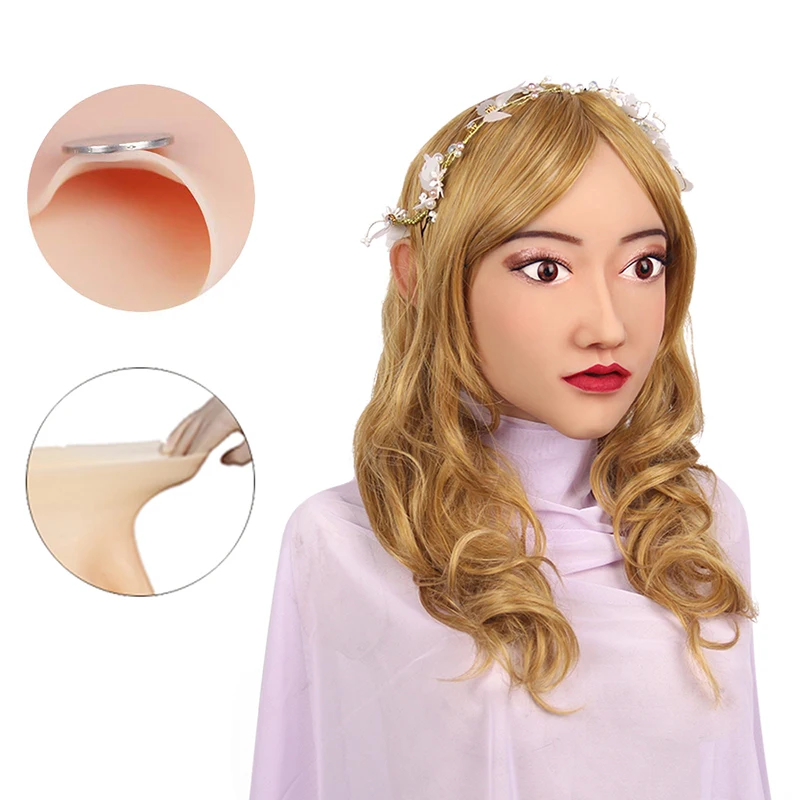 Beautiful "Beatrice" Silicone Female Mask - Queerks™