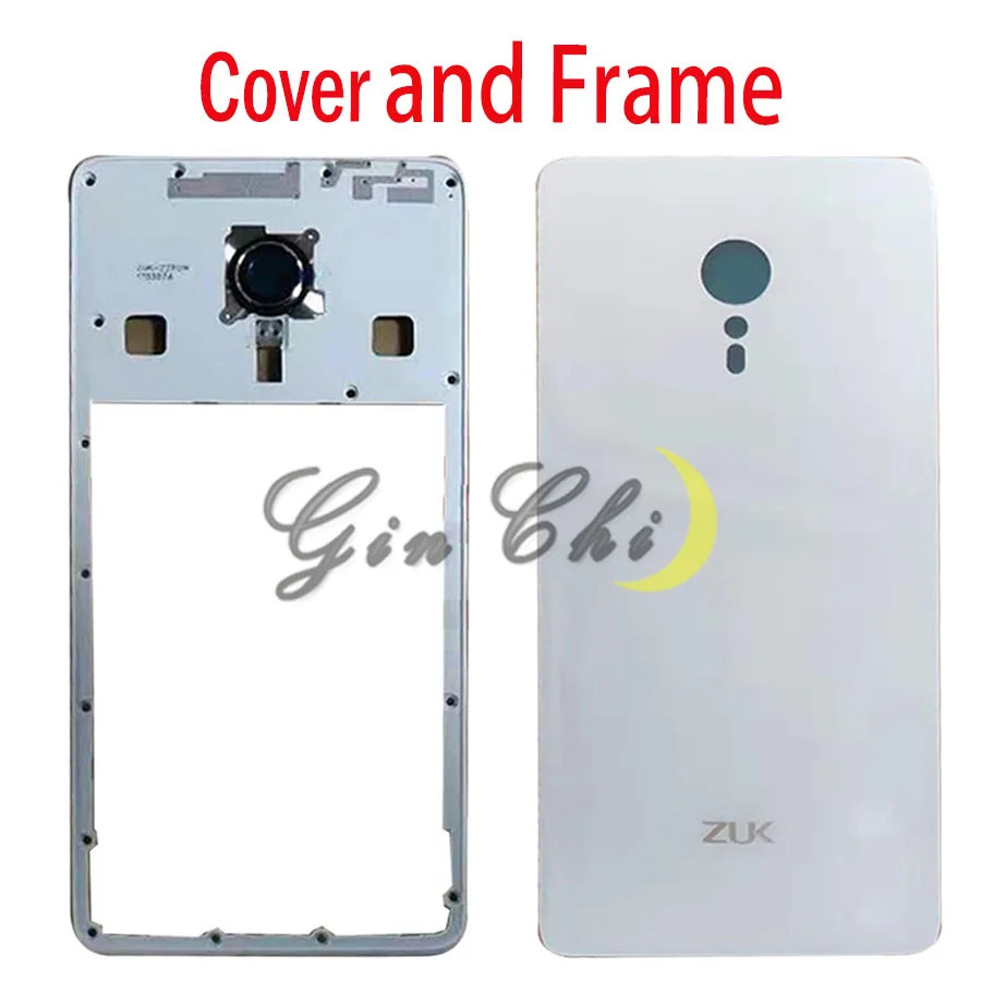lenovo ZUK Z2 pro Задняя крышка батареи Задняя стеклянная линза ZUK Z2 pro передняя рамка и ...