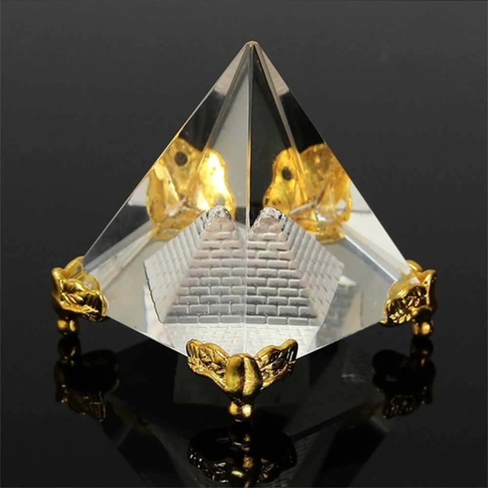 Energy-Healing-Small-Feng-Shui-Egypt-Egyptian-Crystal-Clear-Pyramid ...