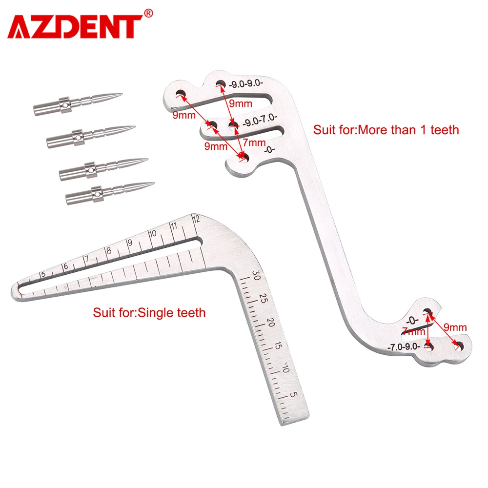 Dental Implant Surgery Instrument Oral Planting Positioning Guide Ruler ...