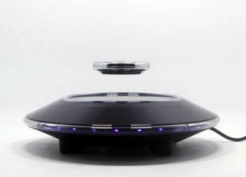 LED Maglev Magnetic Levitation floating Rotating holder Stand Display ...
