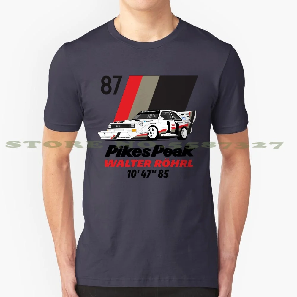 Walter Rohrl 1987 Fashion Vintage Tshirt T Shirts Hill Climb Pikes ...