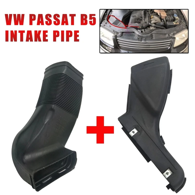 Car Engine Air Intake Mask Duct Bend Inlet Air Suction Pipe for Passat ...