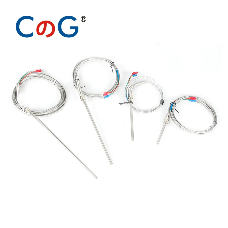 0-800 Degree M8 1m 2m 3m 5m K J Pt100 Type 50mm 150mm 100mm 200mm Probe ...