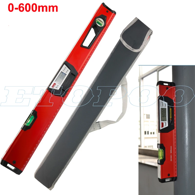 600mm-Digital-Protractor-Angle-Finder-Electronic-Level-360Degree ...