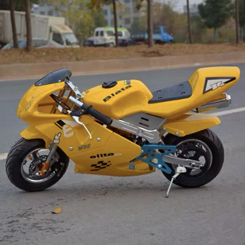 49cc Pocket Bike Yellow