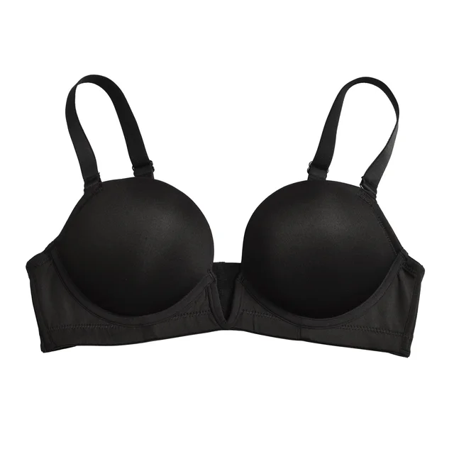 Vgplay Deep Plunge Women Bra Thick Padded Low-cut Bras for Women Push ...