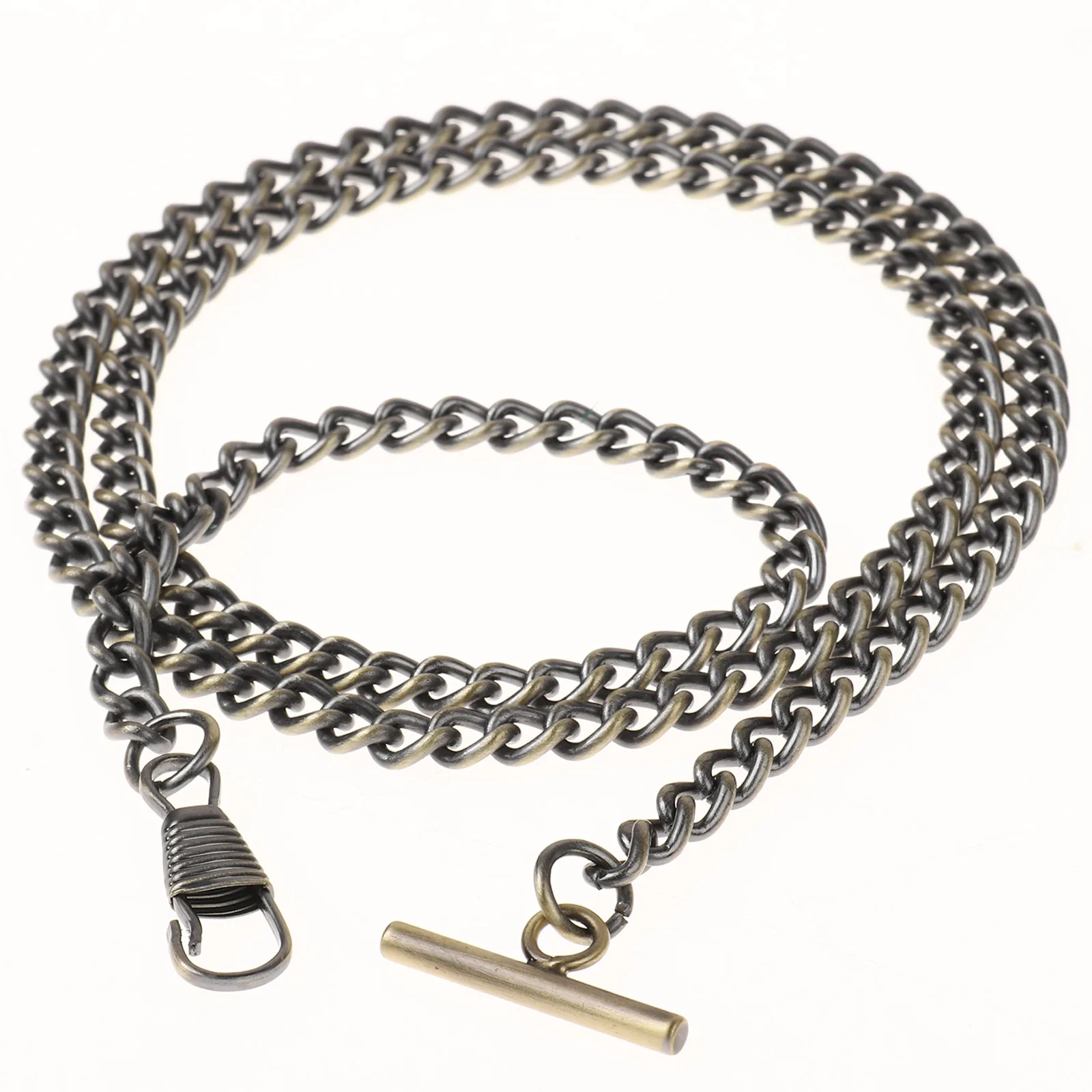 Pocket Watch Chains Vintage Albert Vest Waistcoat Chain T Bar Lobster ...