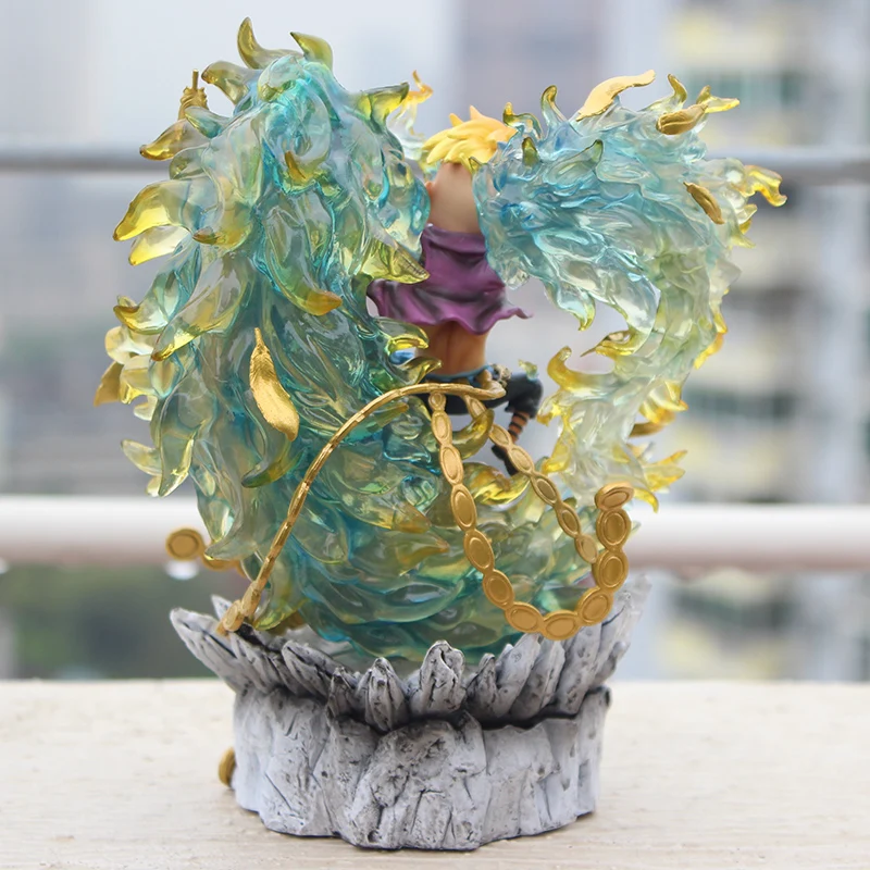 One Piece Marco the Phoenix Statue Figure 18 cm | One piece Merchandise ...