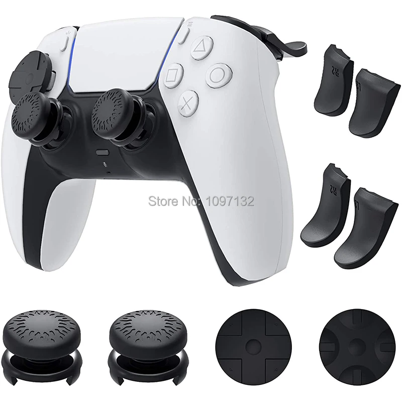 8-in-1-for-Playstation-5-PS5-Gamepad-L2-R2-Trigger-Buttons-D-Pad-Cover ...