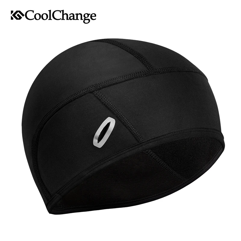 CoolChange Winter Cycling Cap Windproof Thermal Fleece Bike Winter Caps ...