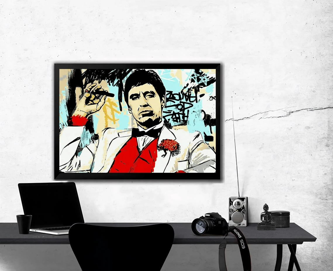 Scarface Poster Frame: The Ultimate Guide to Displaying Al Pacino’s ...