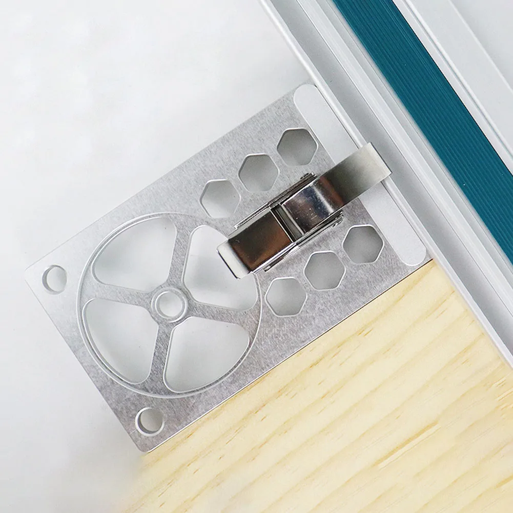 90 Degree Right Angle Guide Rail Clamp For Woodworking Electric ...
