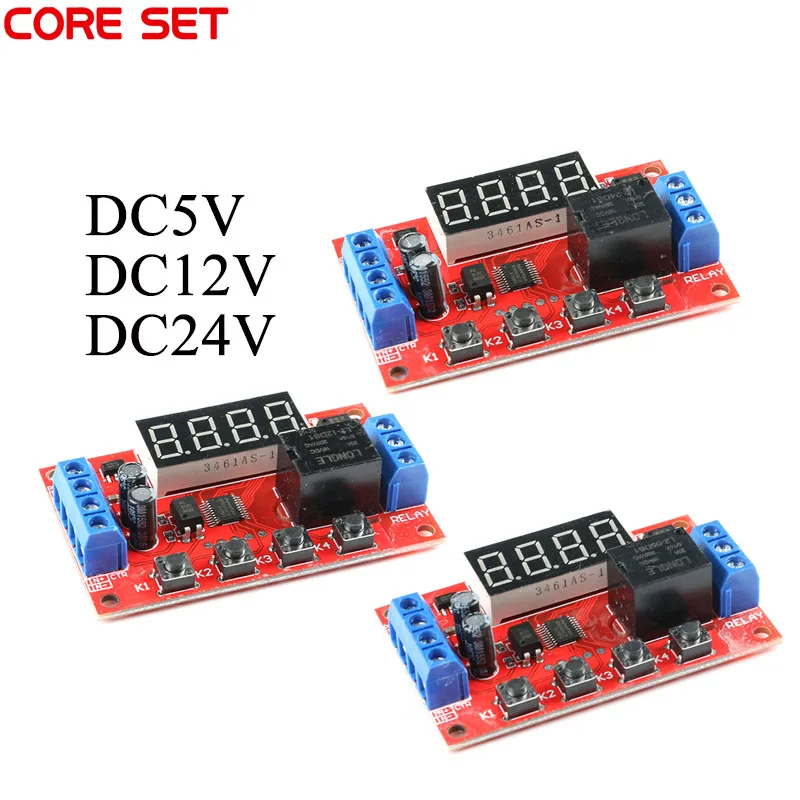 10A-DC-5V-12V-24V-Adjustable-Time-Delay-Relay-Module-LED-Digital-Timing ...