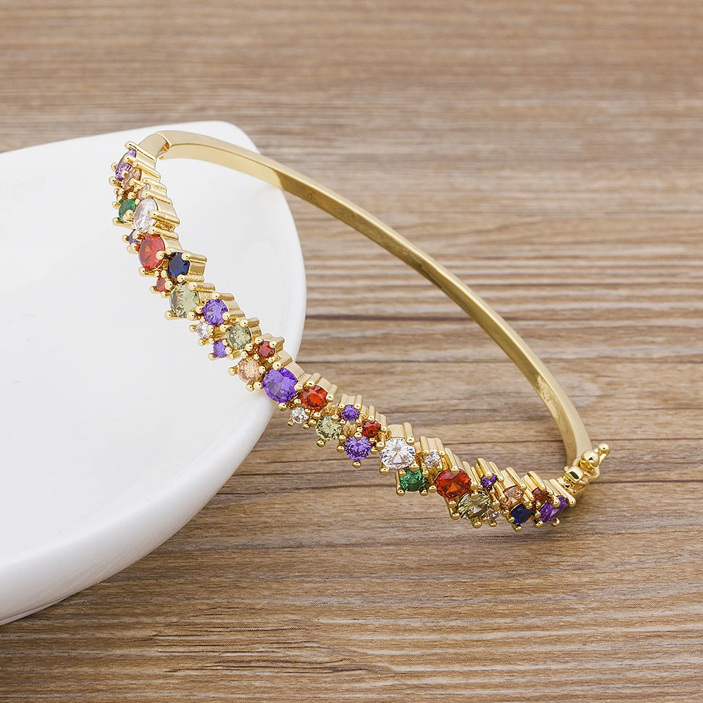 New-Design-High-Quality-Copper-Zircon-Bracelets-Bangles-For-Women-Mama ...