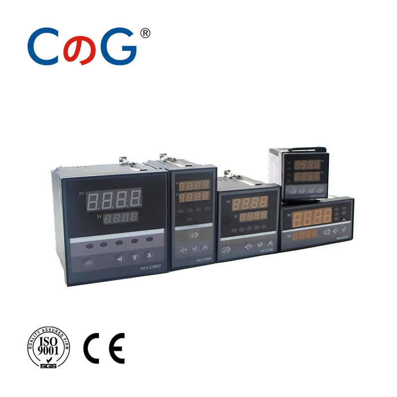 Cg Rex-c100 K E Pt100 Multiple Input Ssr Relay Double Output Digital Electronic Analog Pid ...