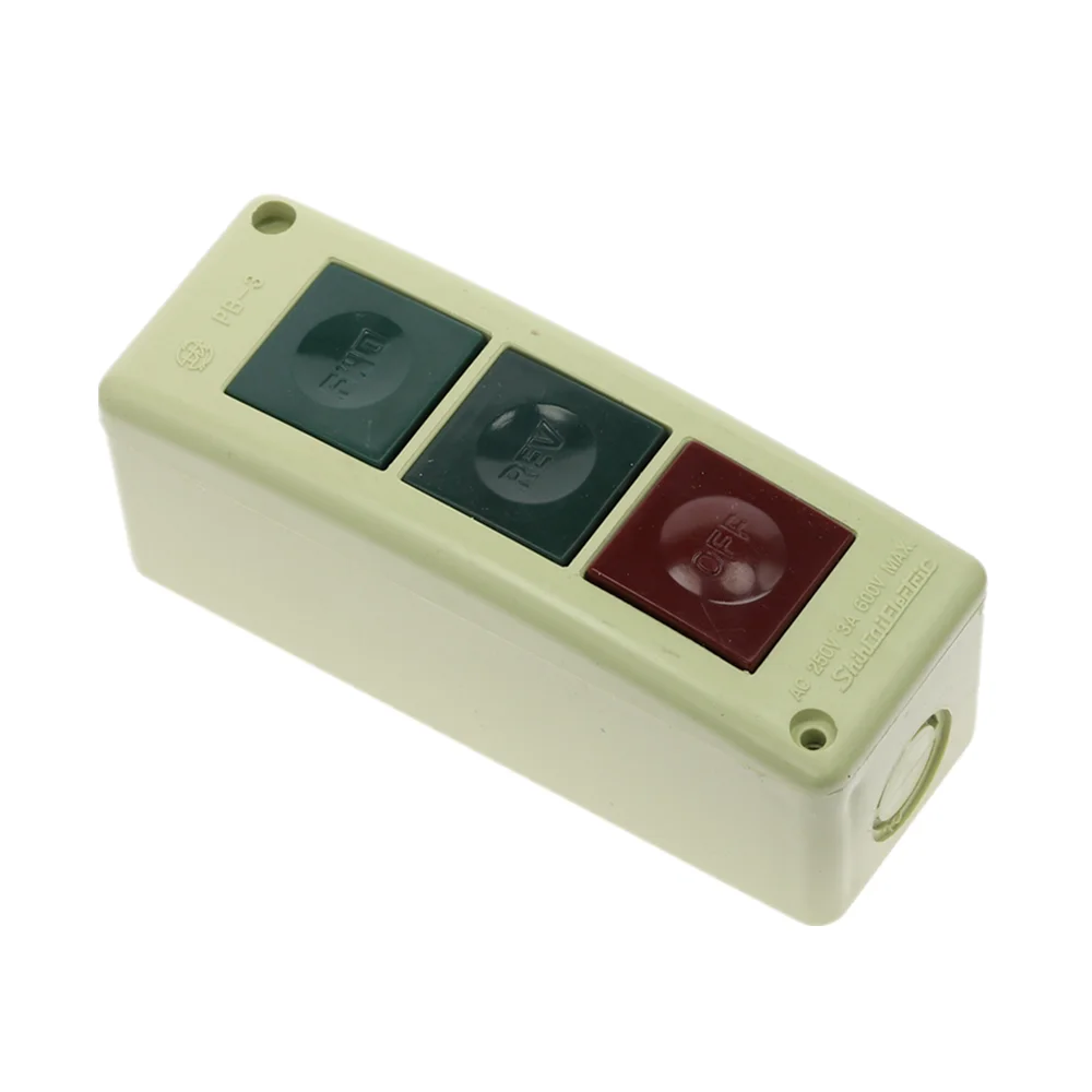 1Pcs-PB-3-Forward-Reverse-Off-Momentary-Push-Button-Control-Switch-250V ...