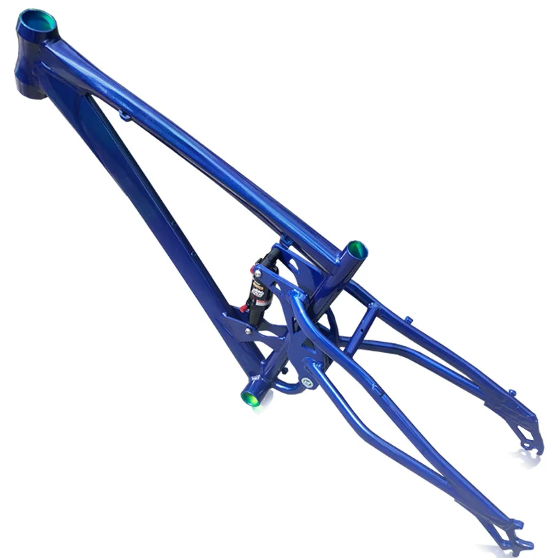 Kalosse 68mm BB size DNM Soft tail Mountain bike frame 27.5er 27.5X17 ...