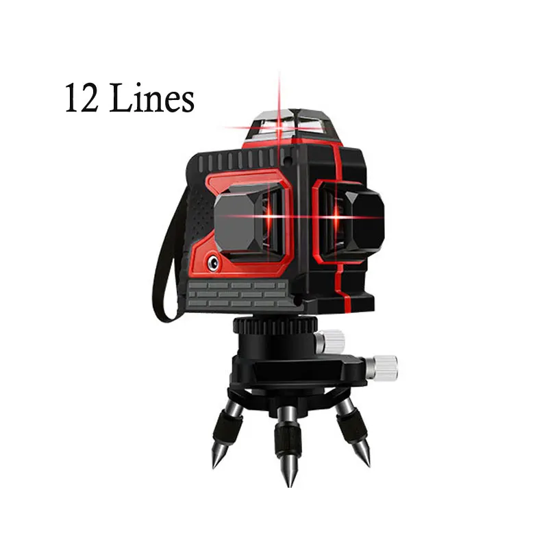 12-Line-Green-Light-Auto-Laser-Level-Construction-Tools-Waterproof ...