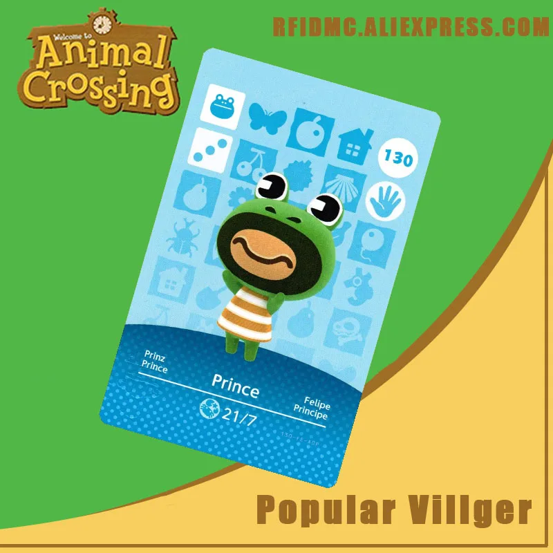 130 Animal Crossing Card Amiibo New Horizons Control Rf Nfc - AliExpress