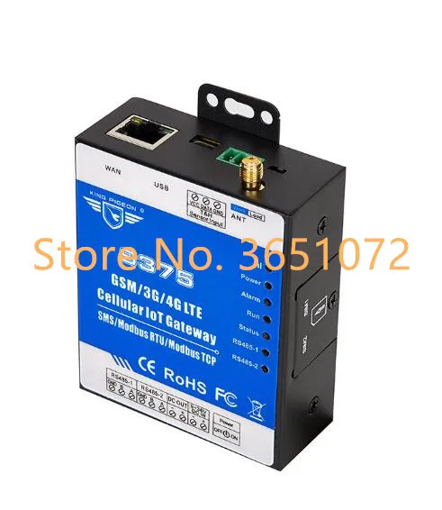 Modbus RTU MQTT Gateway UPS PLC VFD 모니터링 용 듀얼 simcard는 320 I/O 태그를 지원합니다. S375|기구 부품 & 액세사리 ...