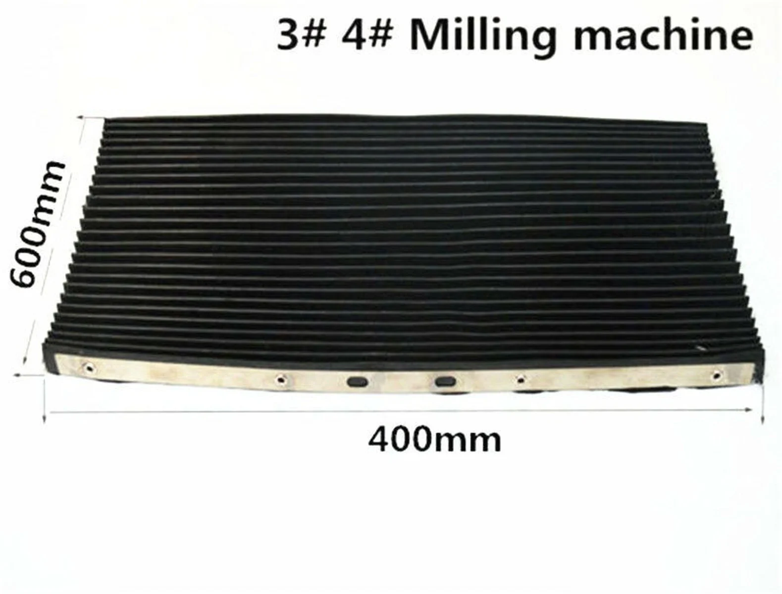 1PC-NEW-Milling-Machine-Rubber-Accordion-Way-Cover-400mm-X-600mm-CNC ...