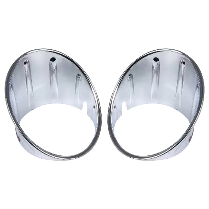 미니 쿠퍼 용 R55 R56 R57 R58 R59 크롬 안개등 라이트 커버 앞 범퍼 링 트림 51117248791 ...