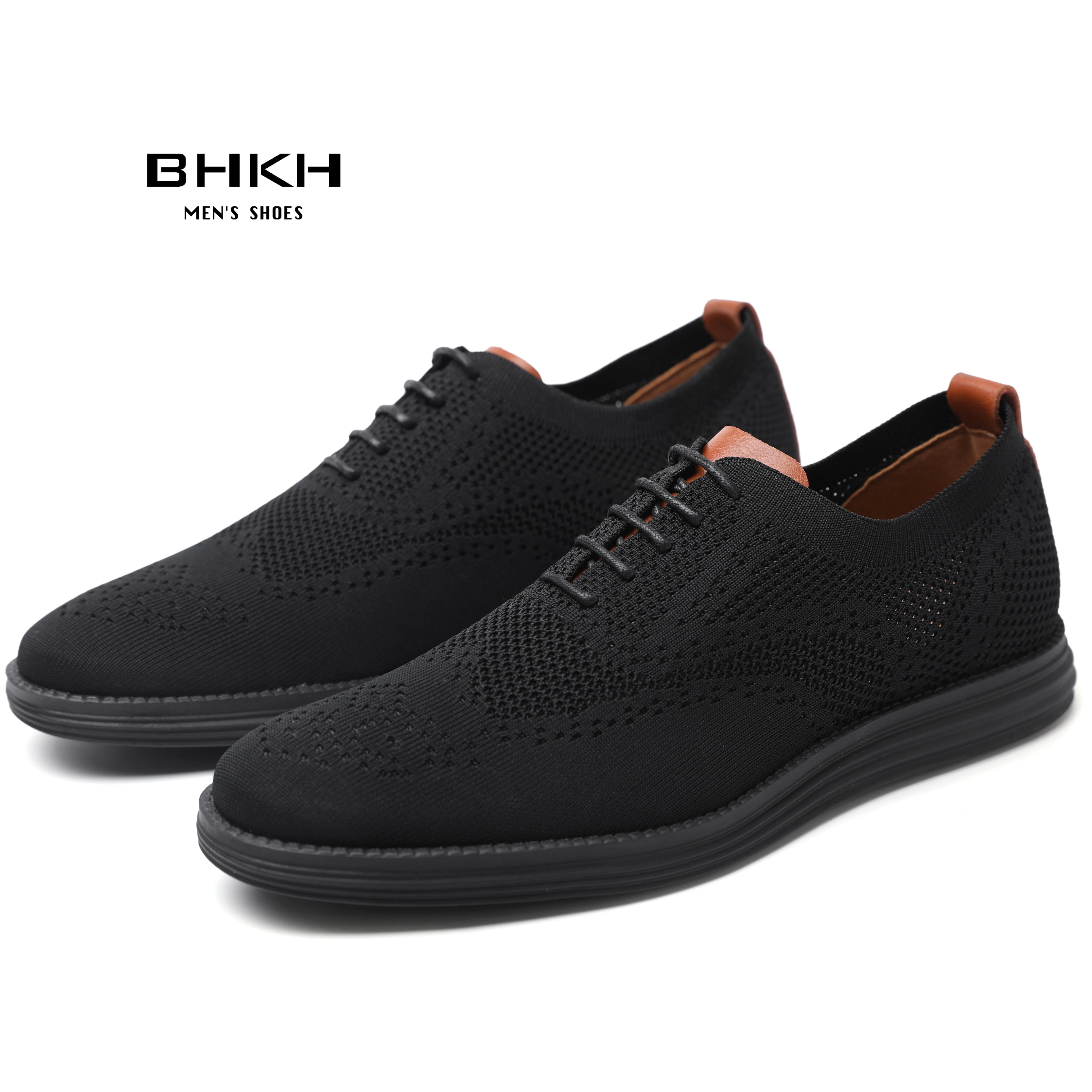 Bhkh 2022 Summer Knitted Mesh Casual Shoes Lightweight Smart Casual ...