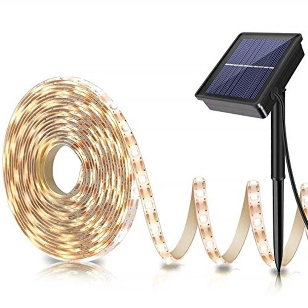 3m 2835smd Leds Ip65 Waterproof Solar Strip Lights Outdoor For Garden ...