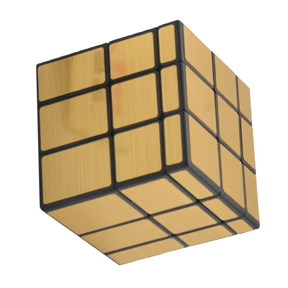 3x3x3 Magic Mirror Cube Professional Gold Silver CubE Magico Cast ...