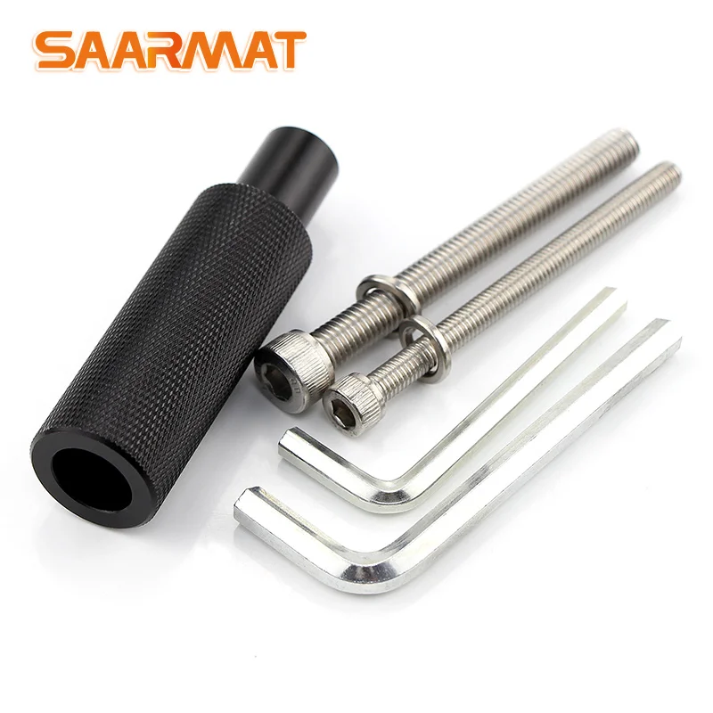 Motorcycle-LED-Headlight-Fog-Light-Mounting-Bracket-Post-Support-Base ...