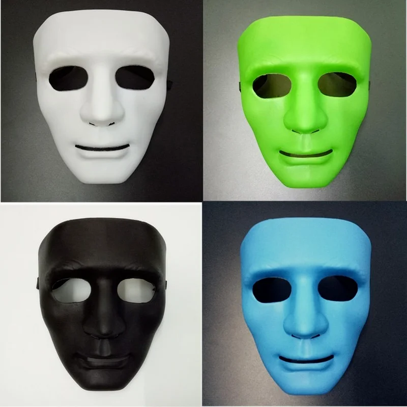 New Pure Color Street Dance Mask Bboy Hip Hop Mask JabbaWockeeZ Masked ...