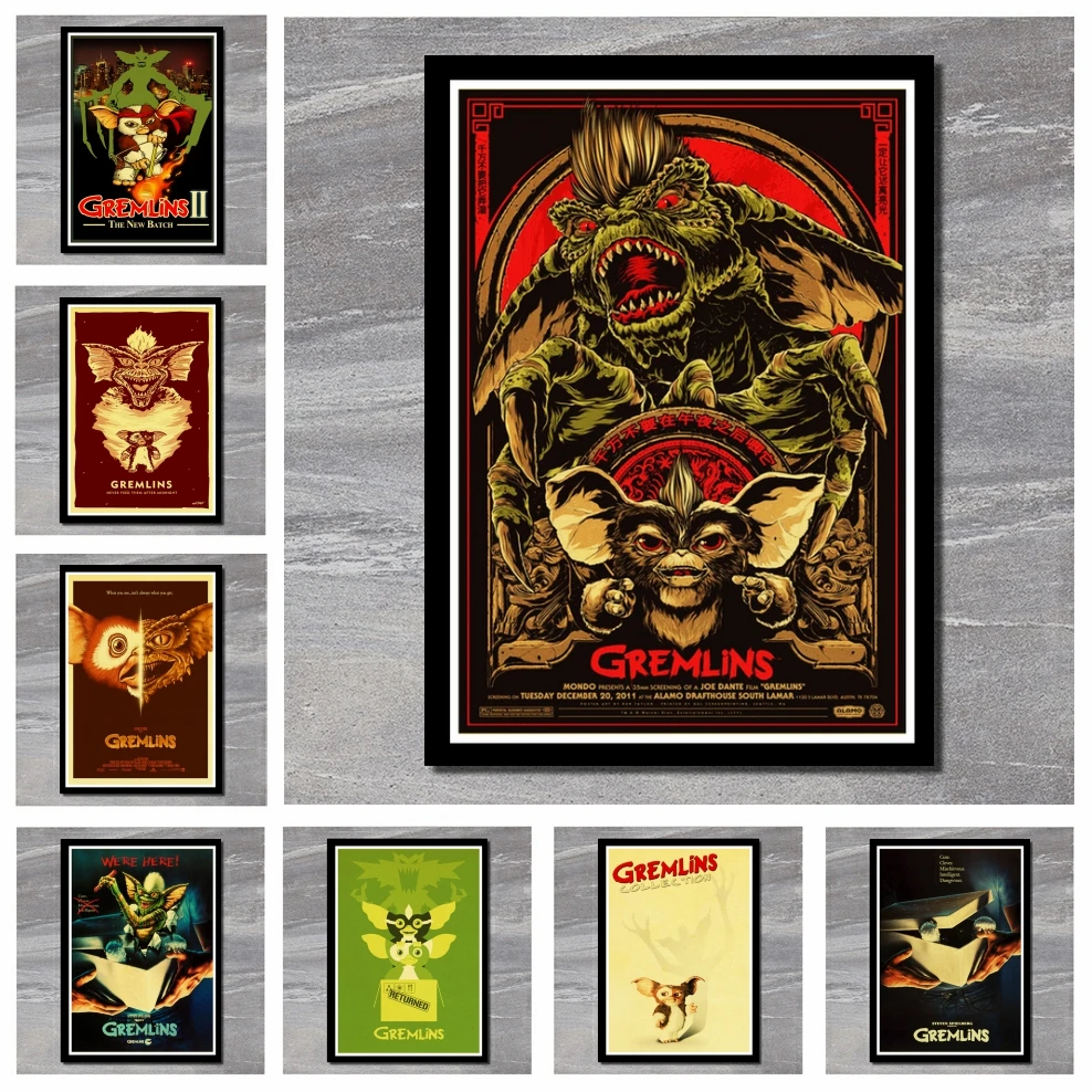 Gremlins Poster Were Here