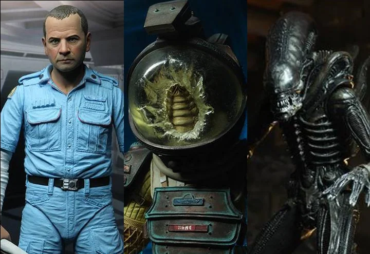 NECA Alien Figure The Third Lineup Alien Figure 1979 Ultimate Astronaut ...