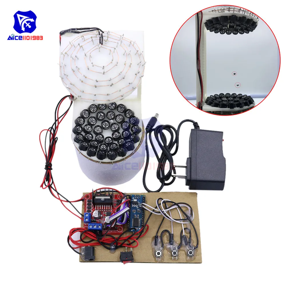 diymore Ultrasonic Levitation DIY Learning Kit for Arduino L298N Motor Driver Board Mini USB ...