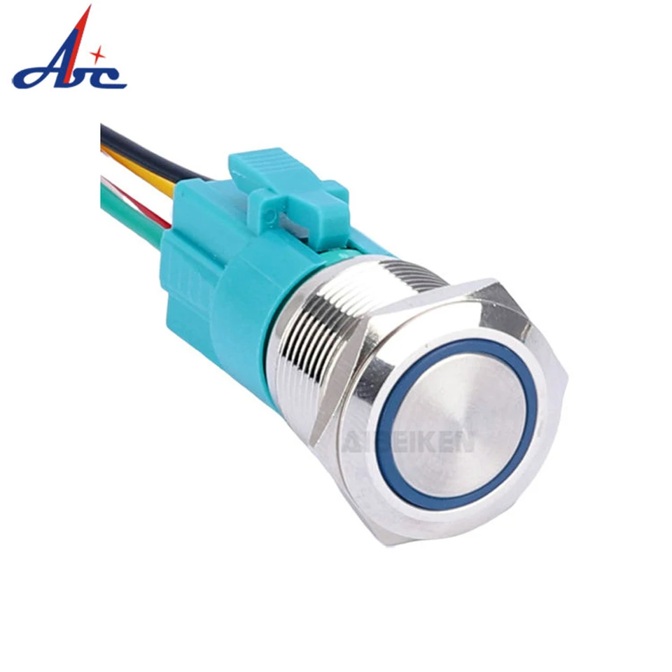 16mm-19mm-22mm-metal-push-button-switch-power-button-LED-light ...