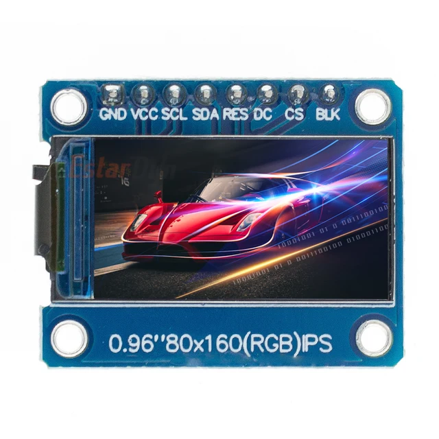 TFT Display 0.96 / 1.3 1.44 inch IPS 7P SPI HD 65K Full Color LCD Module ST7735 Drive IC 80*160 ...