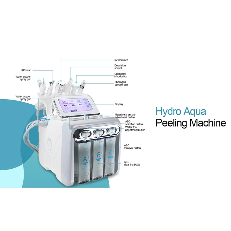 2022-Hot-Selling-Hydro-dermabrasion-Water-Facial-machine-hydra-skin-spa ...