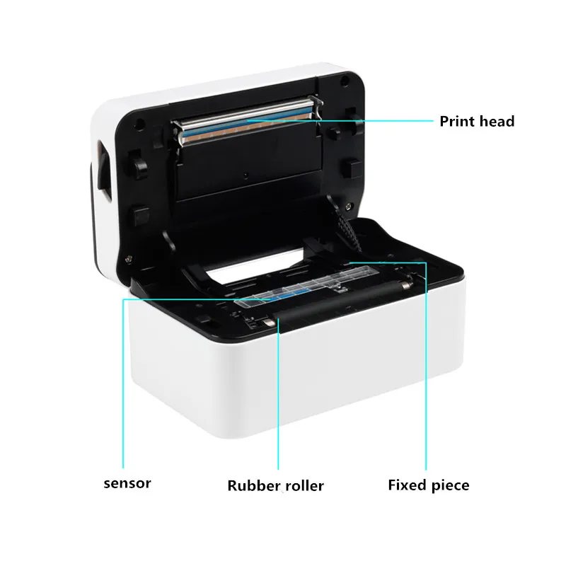 Thermal label printer electronic express waybill shipping label 30-80 ...