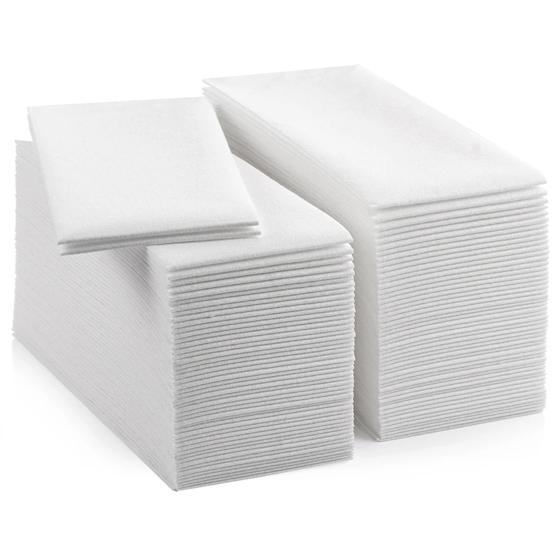 100pcs-50pcs-Disposable-Napkin-Guest-Towels-Linen-Feel-Napkins-white ...