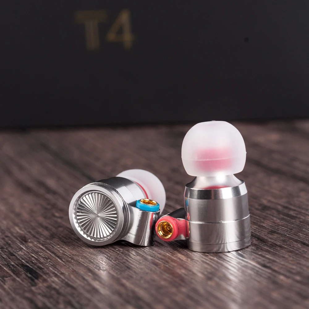 AK TinHIFI Tin Audio T4 In Ear Earphone 1DD+1BA Knowles Drive HIFI Bass ...