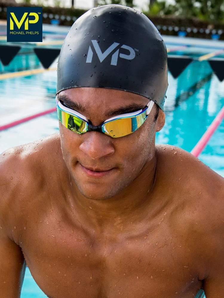 Aqua Sphere MP Michael Phelps XCEED Swimming Goggle, Titanium Blue Lens ...