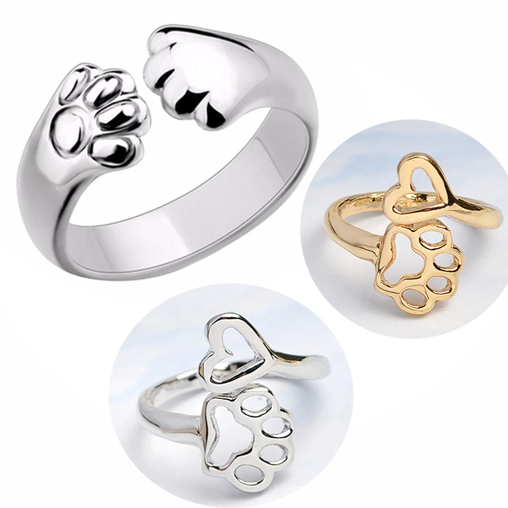 Claw Adjustable Ring Paw Rings | Accessories Ring Cat Paws | Women Cat ...