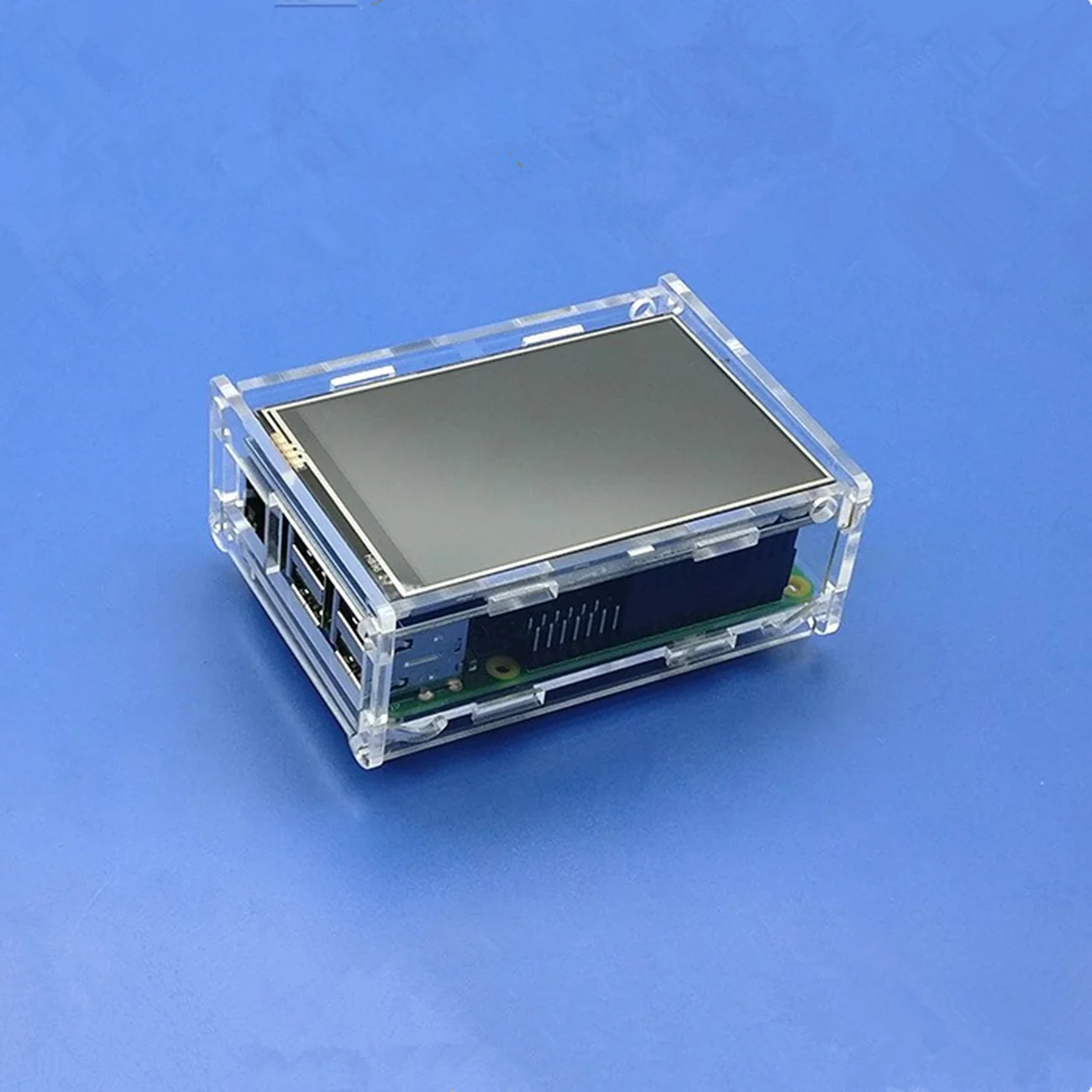 3.5 Polegada lcd monitor da tela de toque para raspberry pi 4 modelo b ...