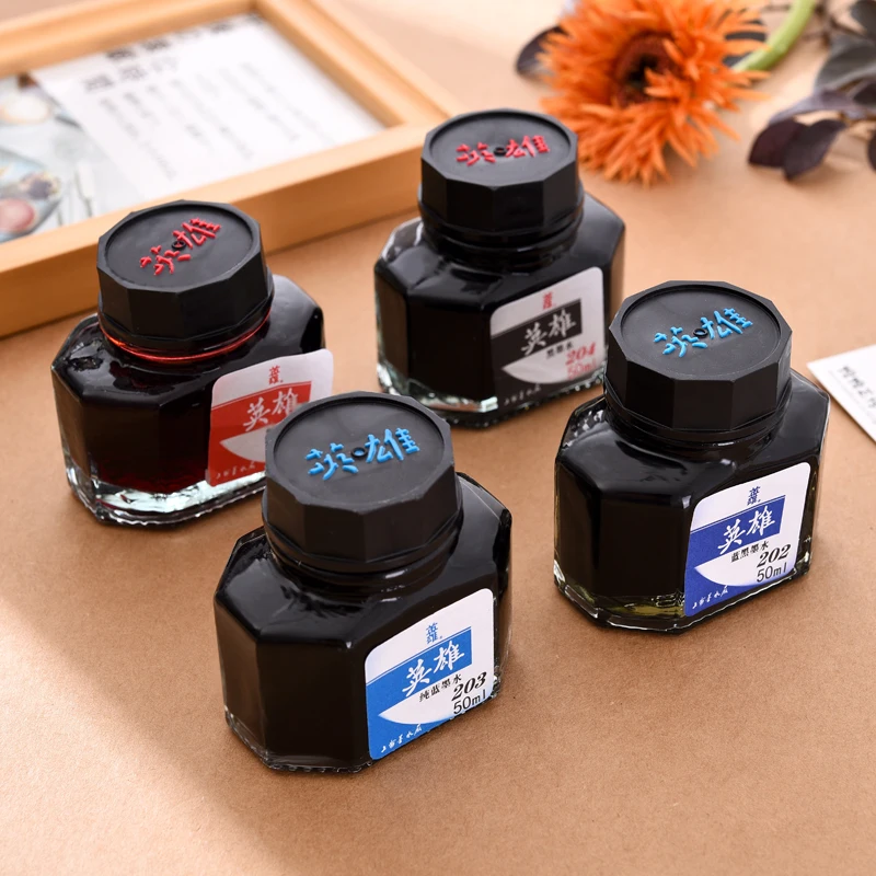 China-HERO-Pure-Colorful-50ml-Fountain-Pen-Ink-Refilling-Inks ...