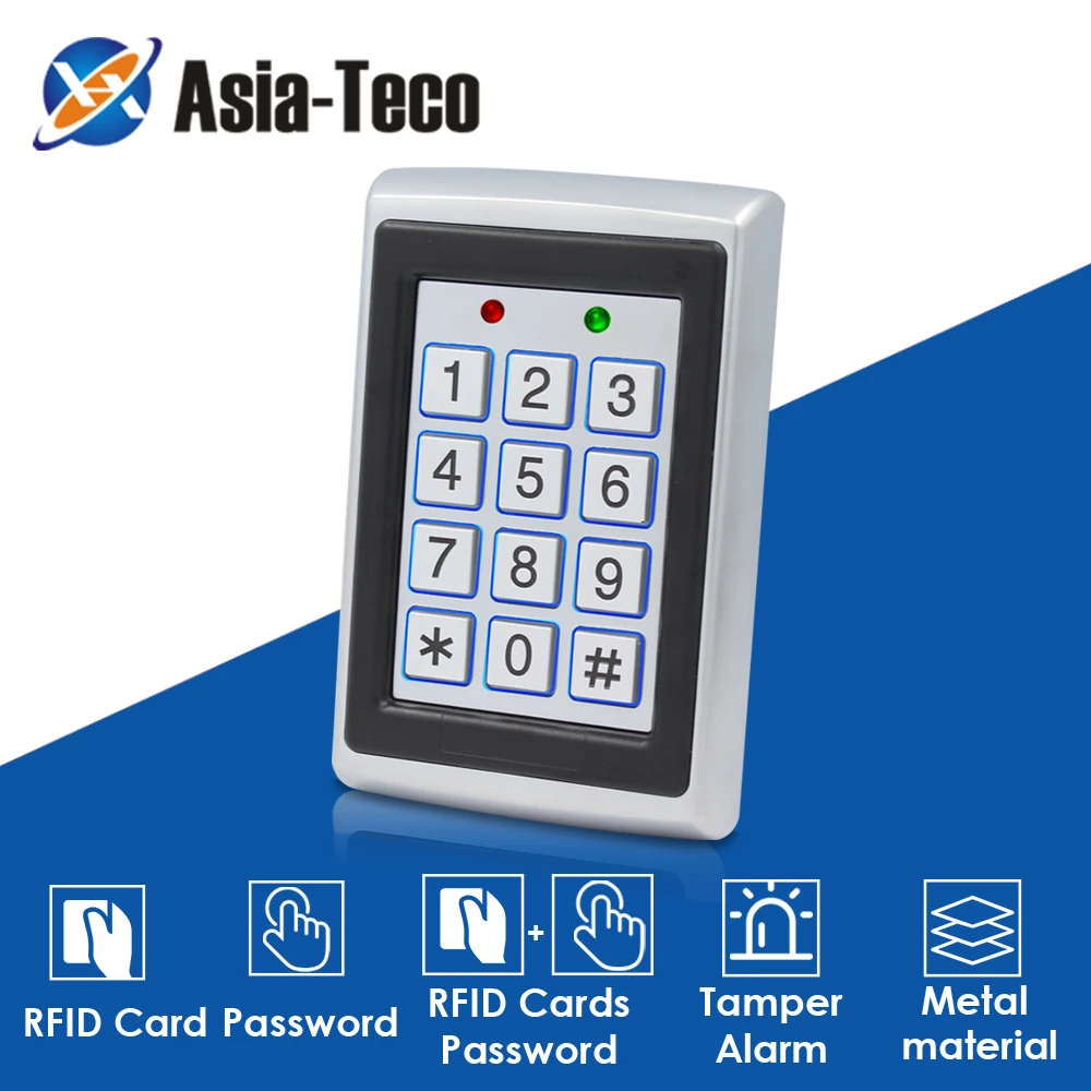RFID-Metal-Access-Control-EM-Card-Reader-Keypad-W-2000-Users-125KHz ...