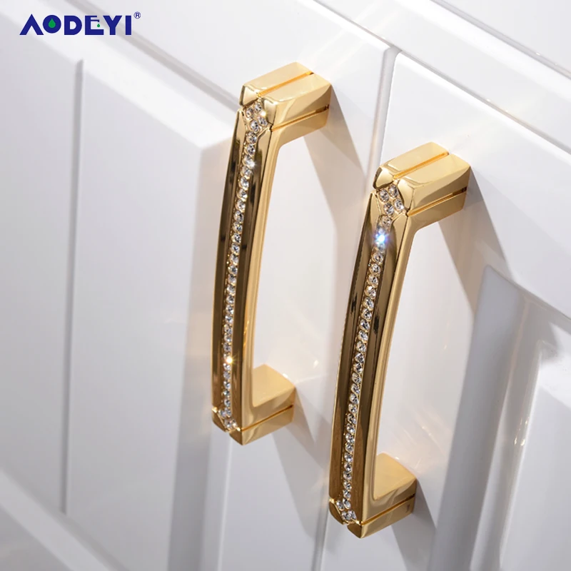 Crystal-Drawer-Pull-Handles-Diamond-Sliver-Wine-Wardrobe-Decotation ...