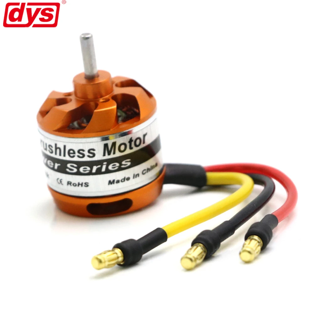DYS D2826 Brushless Motor 930KV 1000KV 1400KV 2200KV For RC Aircraft ...
