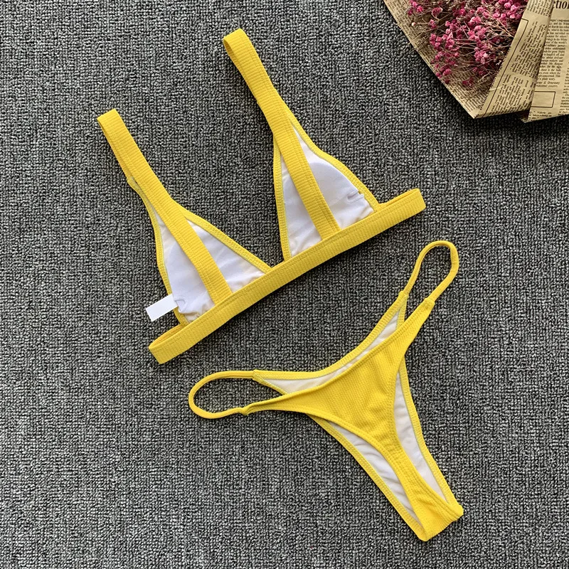 Badpak Sexy Bikinis 2019 Mujer Tankini Micro Thong Bikini Brazilian ...
