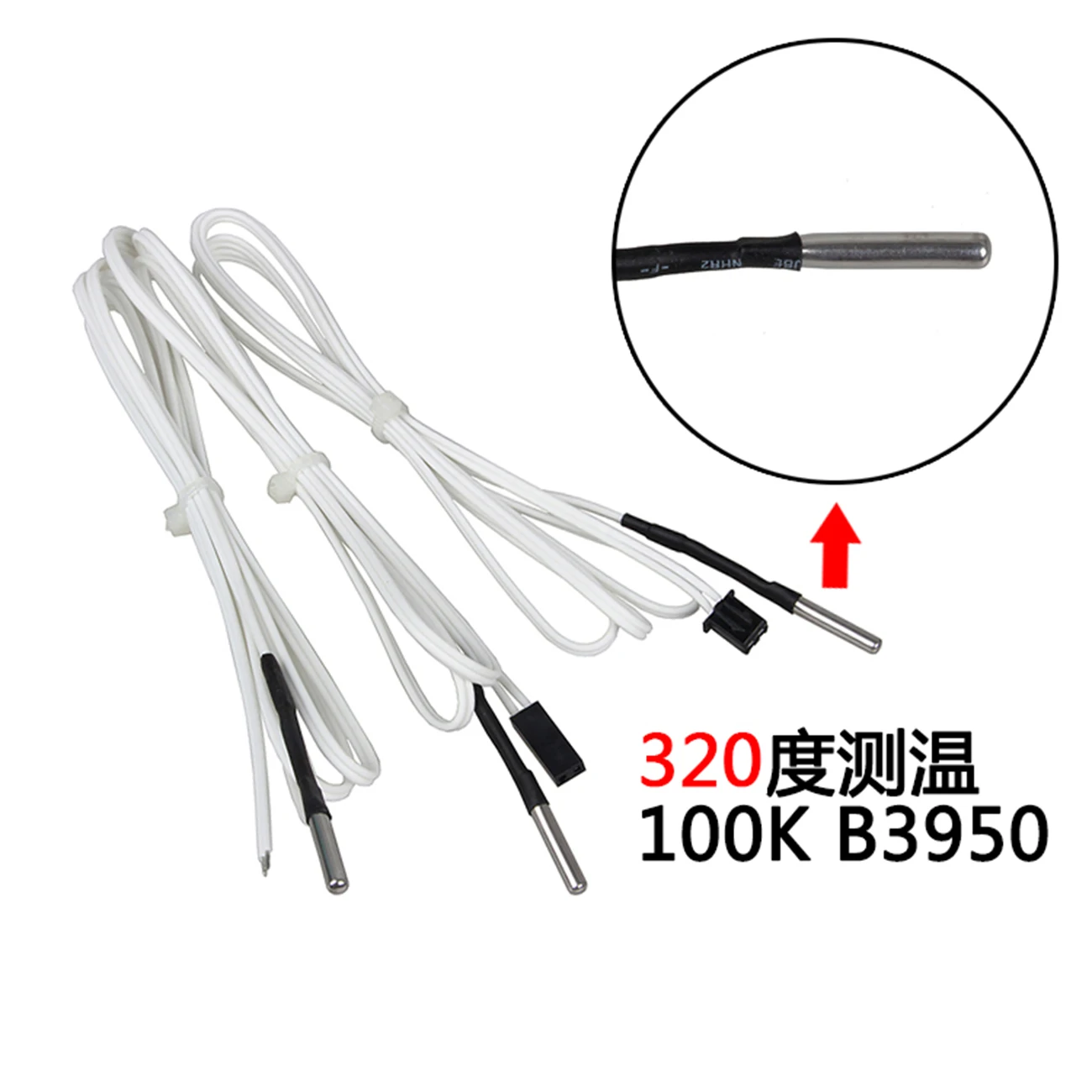 3d Printer Ht-ntc100k Thermistor B3950 Temperature Measuring Resistor ...